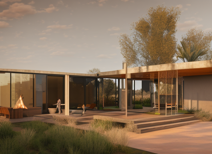 Interior Design of Midcentury Modern Living Room (5mo ago, took 12s)